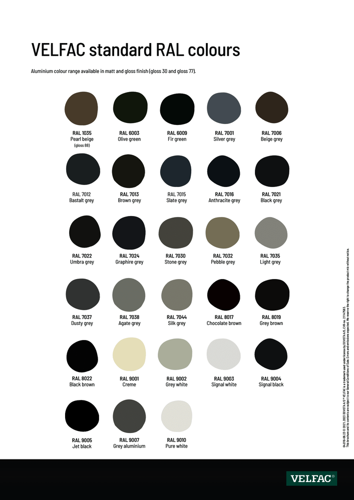 VELFAC Product Database | Windows and doors